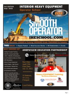 Welcome to Interior Heavy Equipment School