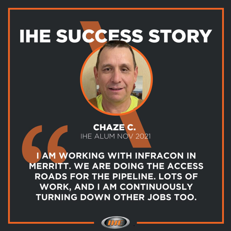 Heavy Equipment Operator Training Course in Alberta & BC - IHE School